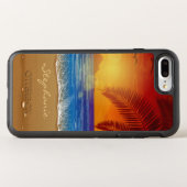 Personalized Tropical Beach Sunset | Phone Case | Zazzle