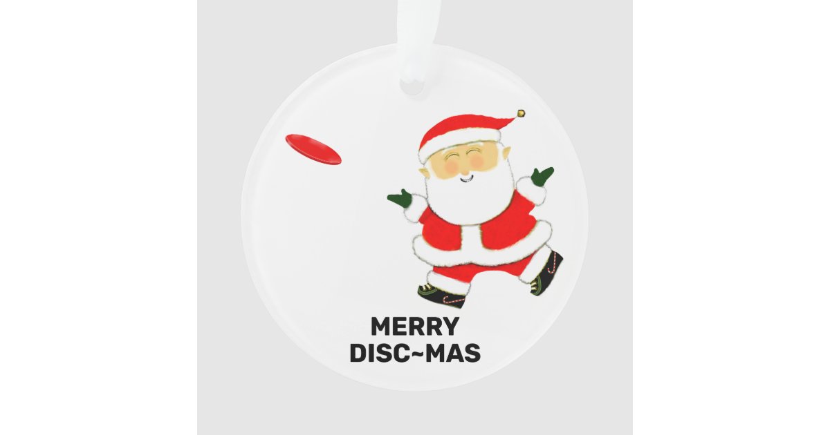 personalized ultimate frisbee ornament | Zazzle