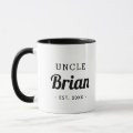 Personalized Uncle Monogram Mug | Zazzle