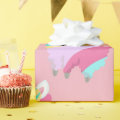 Personalized Unicorn Llama Happy Birthday Wrapping Paper | Zazzle