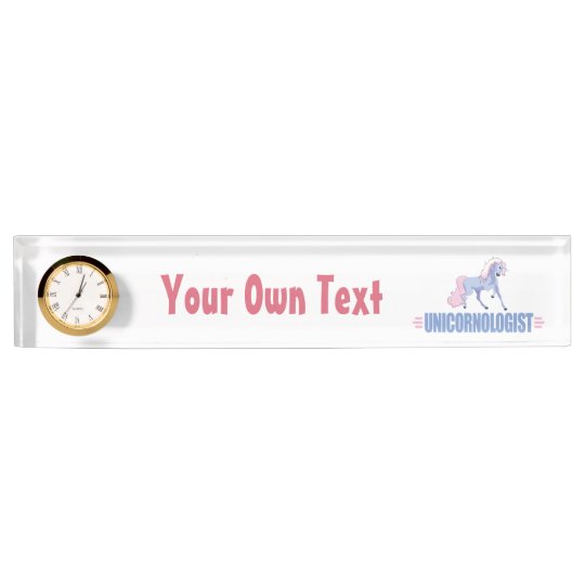 Personalized Unicorn Name Plate | Zazzle.com