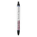 Personalized | UNION JACK | UK FLAG Black Ink Pen | Zazzle
