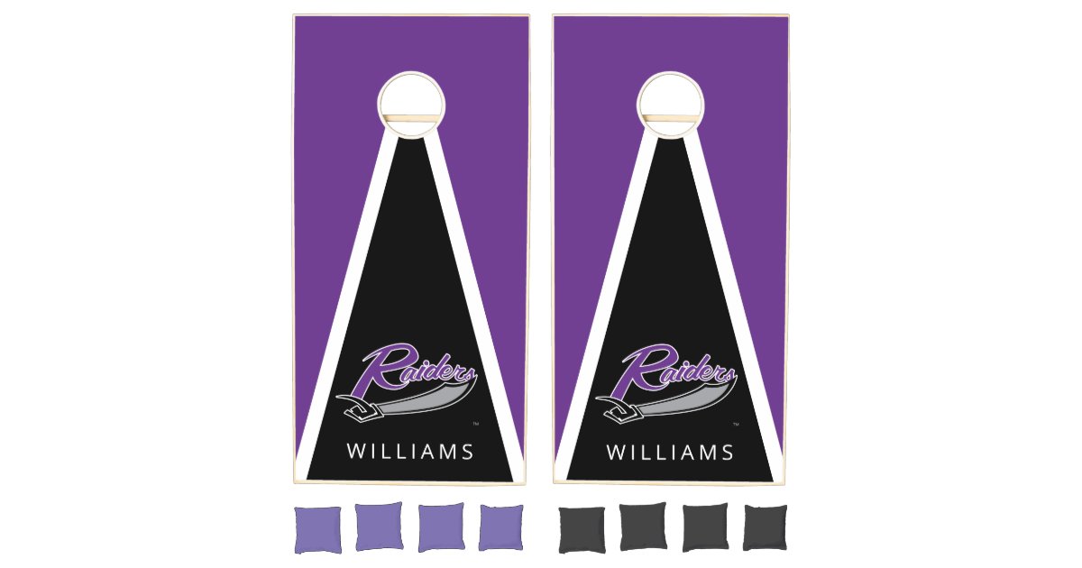 Personalized University of Mount Union Raiders Cornhole Set | Zazzle
