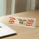 Personalized Vintage Baseball Name Number Retro Desk Name Plate | Zazzle