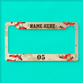 baseball plate numbers