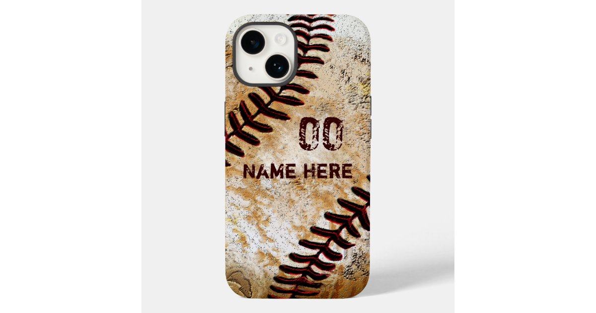 Personalized Vintage Baseball Phone Cases | Zazzle