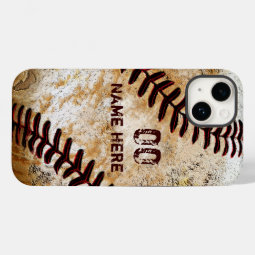 Personalized Vintage Baseball Phone Cases | Zazzle