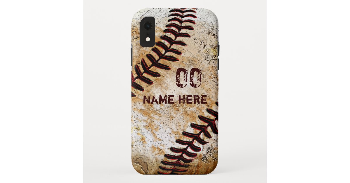 Personalized Vintage Baseball Phone Cases | Zazzle