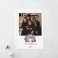 Personalized Vintage Christmas Town Holiday Card | Zazzle