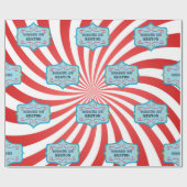 Personalized Vintage Circus Wrapping Paper | Zazzle