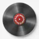 Personalized Vinyl Album Record Red Party Paper Plates | Zazzle