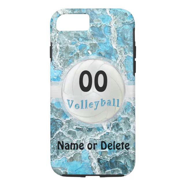 Personalized Volleyball iPhone Case, Cute Marble Case-Mate iPhone Case ...