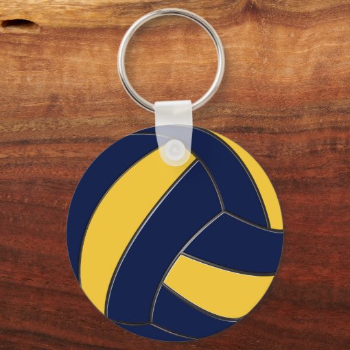 Personalized Volleyball Keychains BULk or One | Zazzle