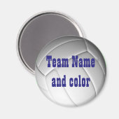 Personalized Volleyball Magnet | Zazzle