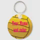 Personalized Water Polo Key Chain | Zazzle
