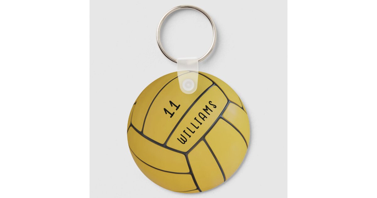 Personalized Water Polo Key Chain | Zazzle
