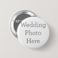 Personalized Wedding Button | Zazzle