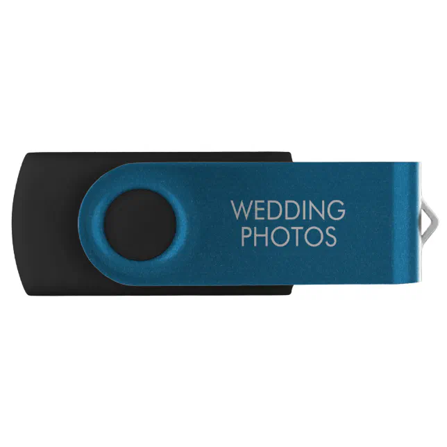 Personalized Wedding Photo Archive USB Flash Drive | Zazzle