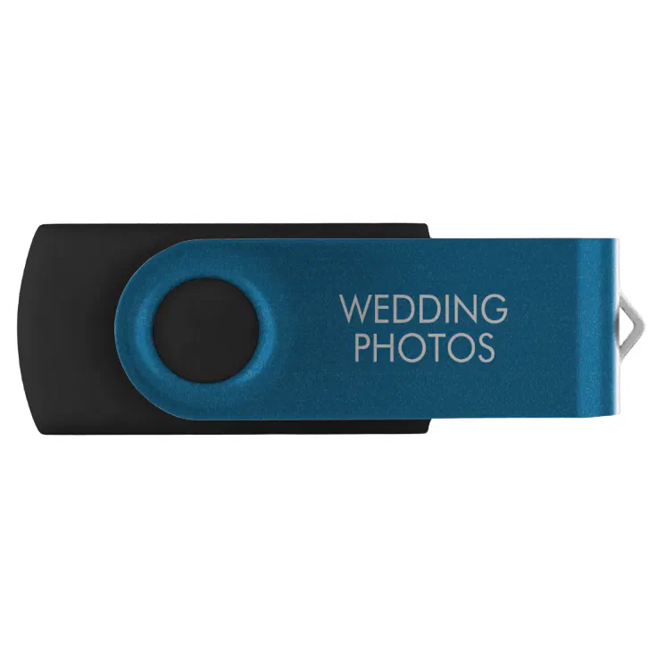 Personalized Wedding Photo Archive USB Flash Drive | Zazzle