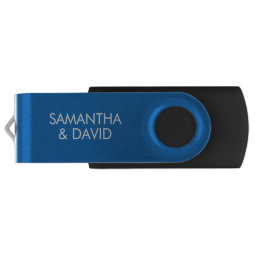 Personalized Wedding Photo Archive USB Flash Drive | Zazzle