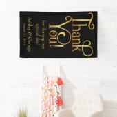 Personalized Wedding Thank You Banner | Zazzle