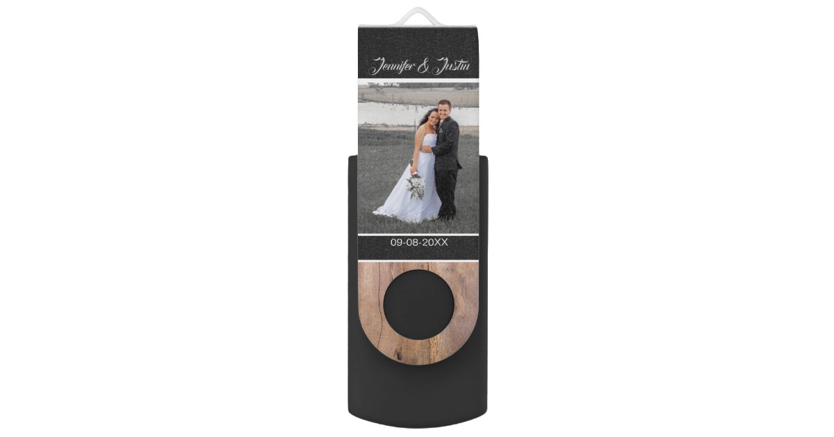 Personalized Wedding USB Drives - Classic | Zazzle