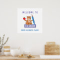 Personalized Welcome to Third Grade Poster | Zazzle