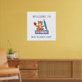 Personalized Welcome to Third Grade Poster | Zazzle
