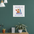 Personalized Welcome to Third Grade Poster | Zazzle