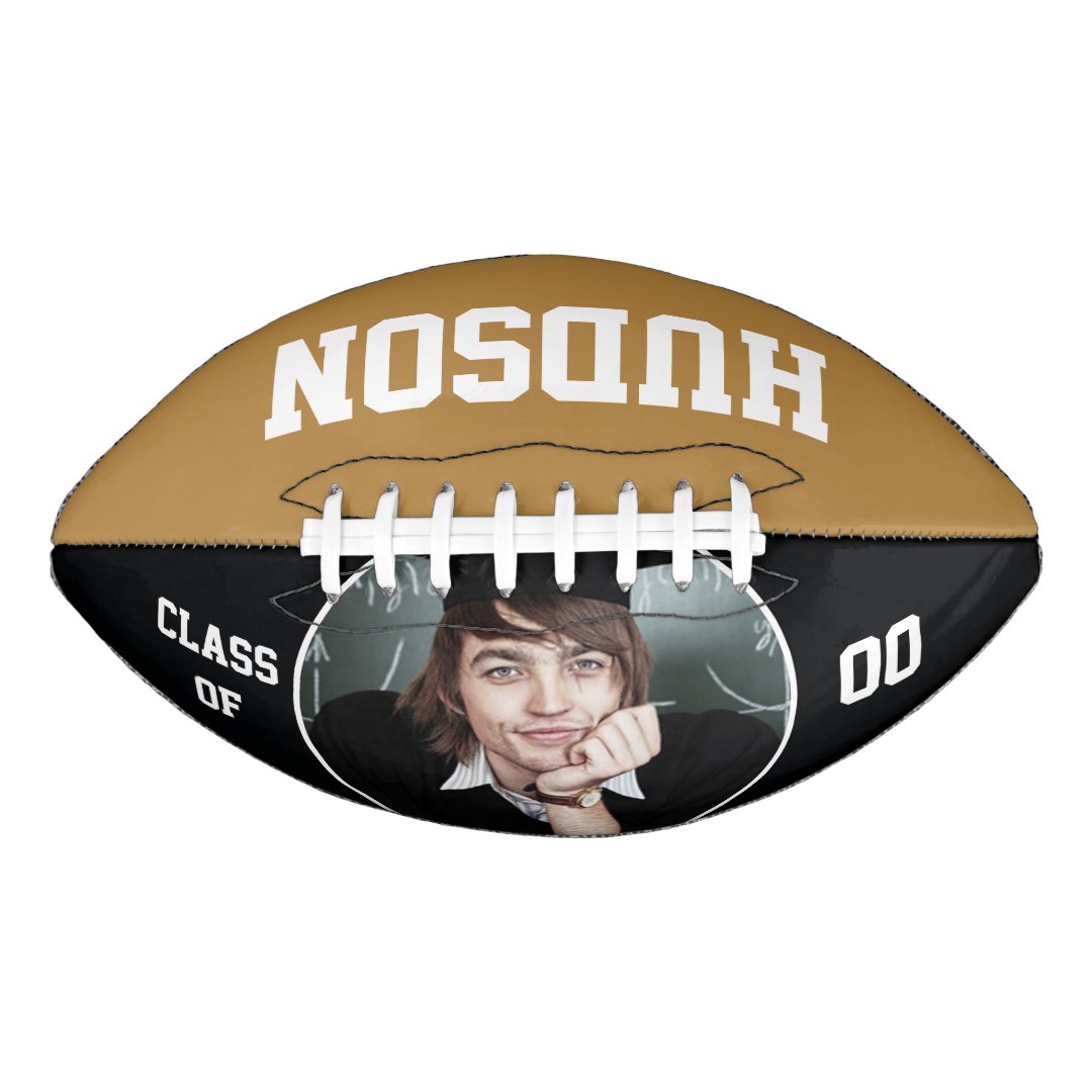 Personalized with name and Year Football | Zazzle