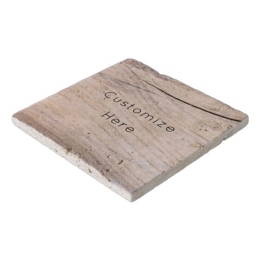 Personalized Wood Design Stone Trivet | Zazzle