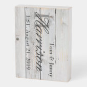 Personalized Wooden Box Sign | Zazzle