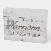 Personalized Wooden Box Sign | Zazzle