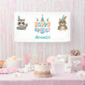 Personalized Woodland "Happy Birthday" Banner | Zazzle