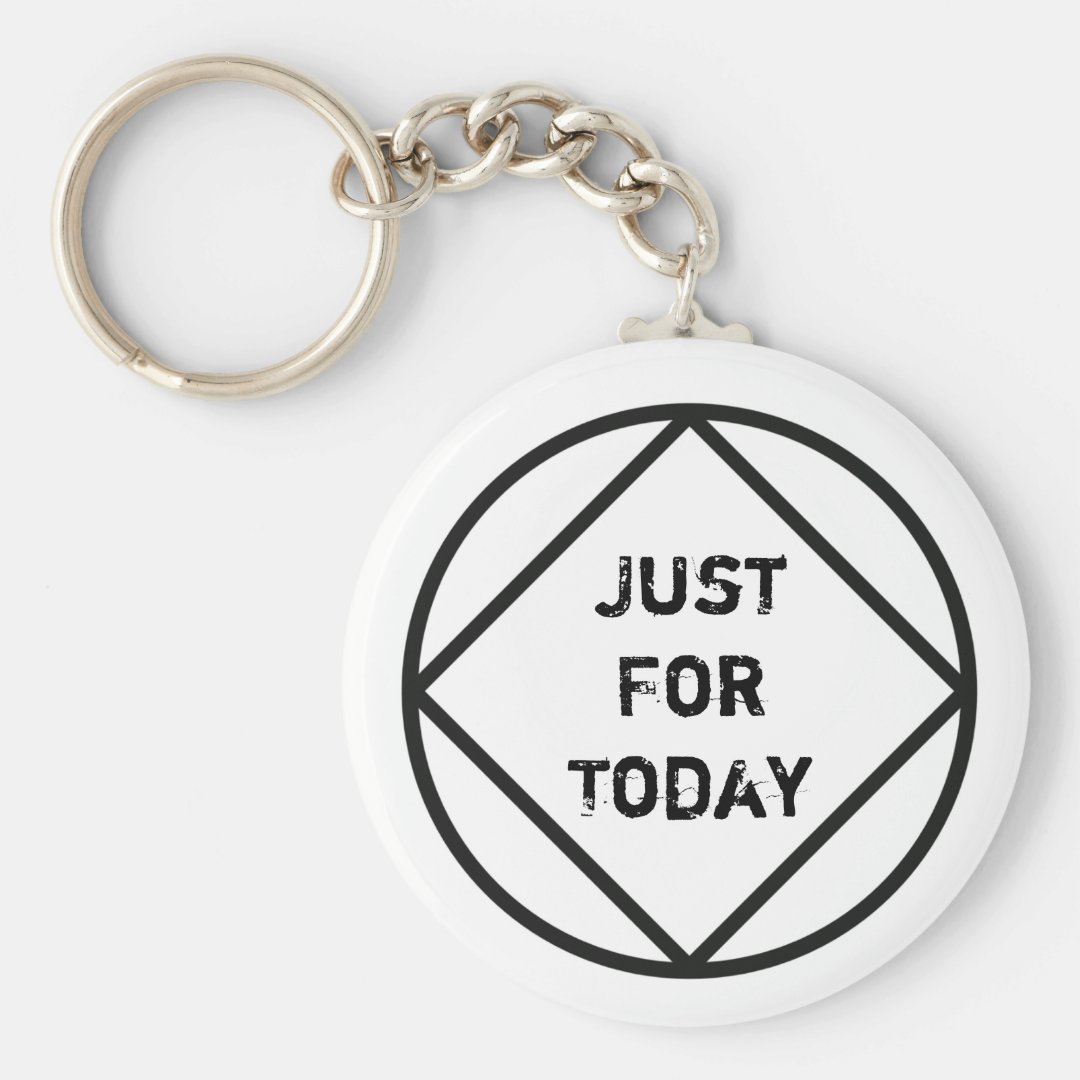 Personalized Words Custom Recovery Keychain NA | Zazzle
