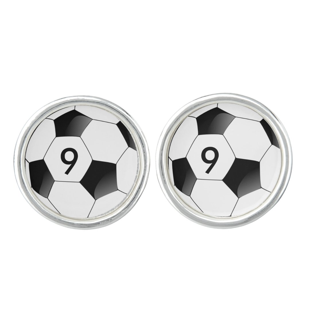 Personalized World Cup Soccer Ball Football Cufflinks | Zazzle