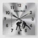 Personalized Wrestling Clocks with His NAME | Zazzle