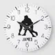 PERSONALIZED Wrestling Large Clock | Zazzle