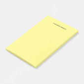 Personalized Yellow Post-it Notes | Zazzle