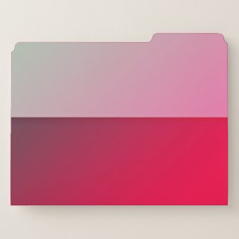 Personalized Your Logo Text Set of File Folders | Zazzle