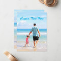 Personalized Your Photo Card with Custom Text | Zazzle