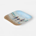 Personalized Your Photo Paper Plates Custom Text | Zazzle