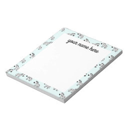 Personalized Zebra Notepad | Zazzle
