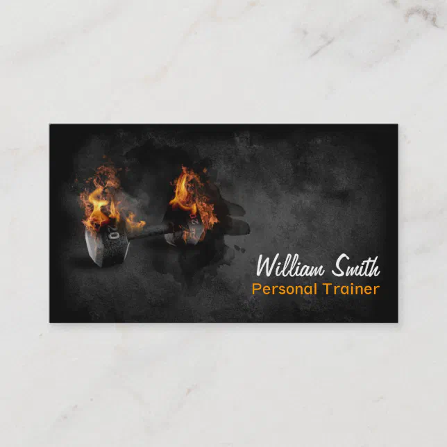 Personnel Trainer Business card | Zazzle