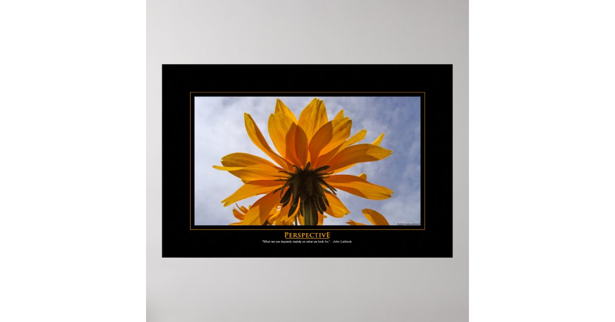 Perspective Poster | Zazzle