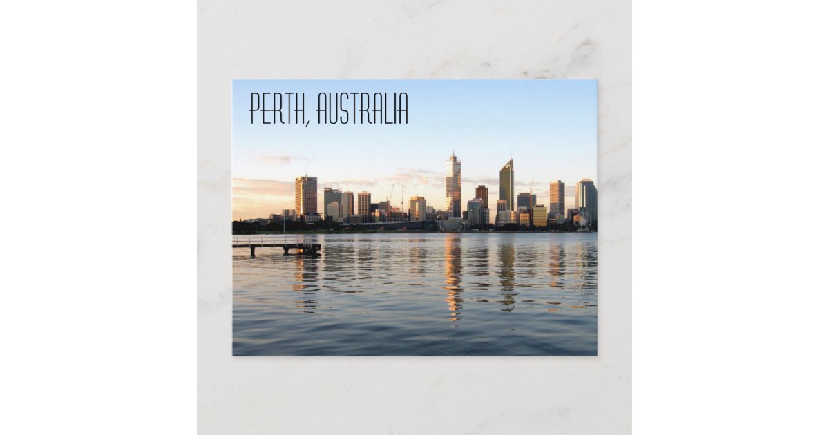 Perth, Australia Postcard | Zazzle