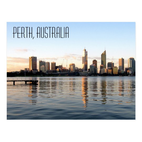 Perth, Australia Postcard | Zazzle.com
