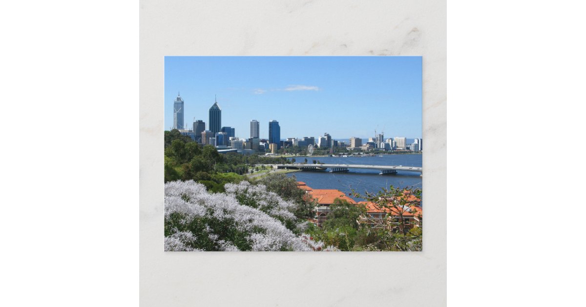 Perth Postcard | Zazzle