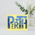 Perth, Western Australia Postcard | Zazzle