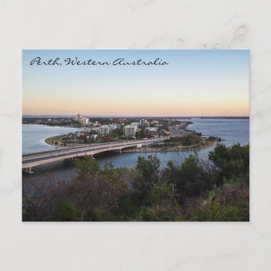 Perth Western Australia Postcard | Zazzle.com